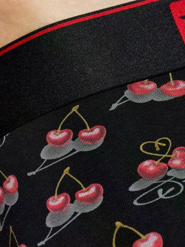 DIESEL® Cherry-print Logo-waistband Boxers