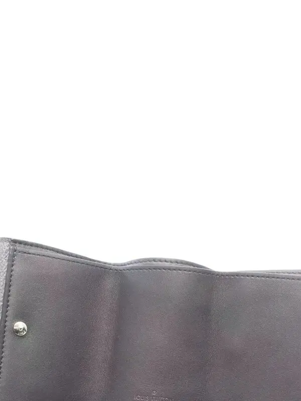 LOUIS VUITTON 2010s Monogram Eclipse Discovery Compact Wallet