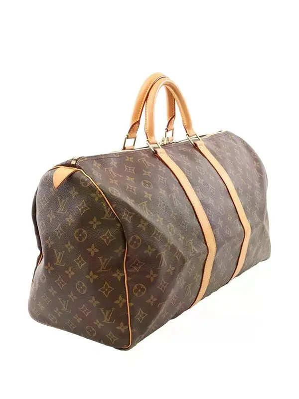 LOUIS VUITTON 2002 Monogram Keepall 50 Travel Bag