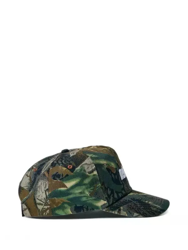 METALWOOD STUDIO Logo-embroidered Camouflage-print Cap - Green