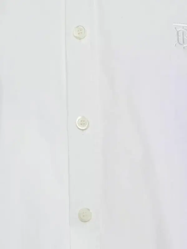 Burberry Logo-embroidered Shirt