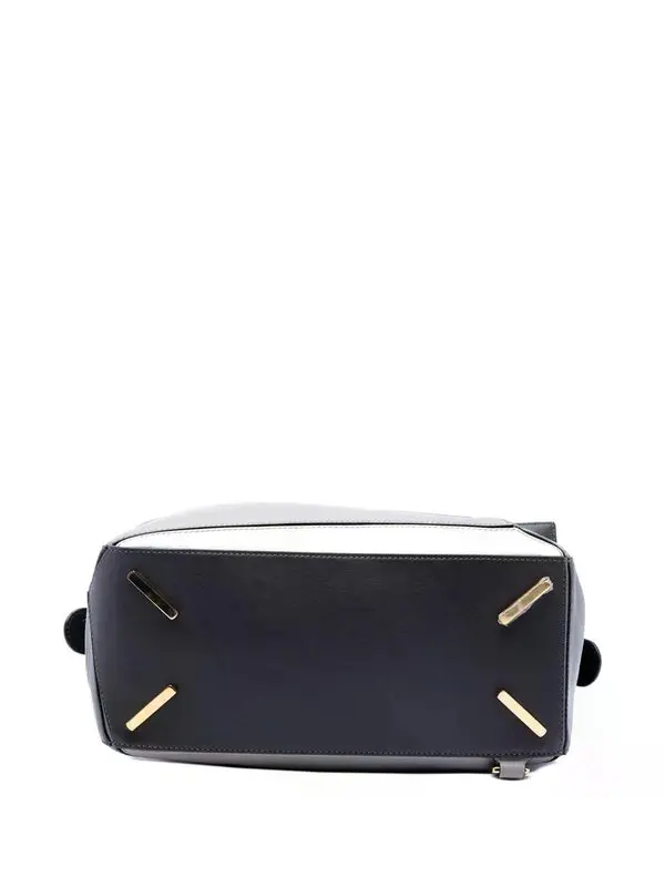 Loewe 2017 Medium Tricolor Calfskin Puzzle Satchel