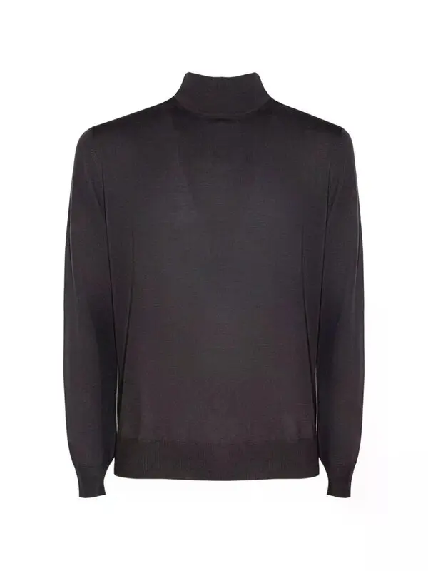 KANGRA Turtleneck Sweater - Grey