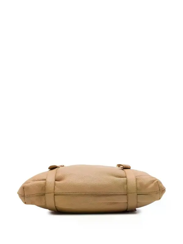Prada 2000-2010 Vitello Daino Open Convertible Tote Satchel