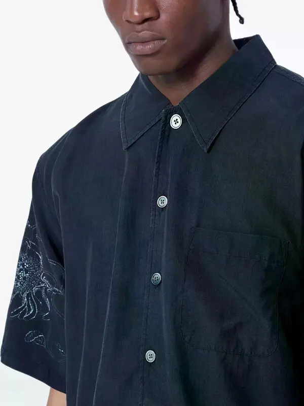Our Legacy Every Embroidered Short-sleeve Shirt