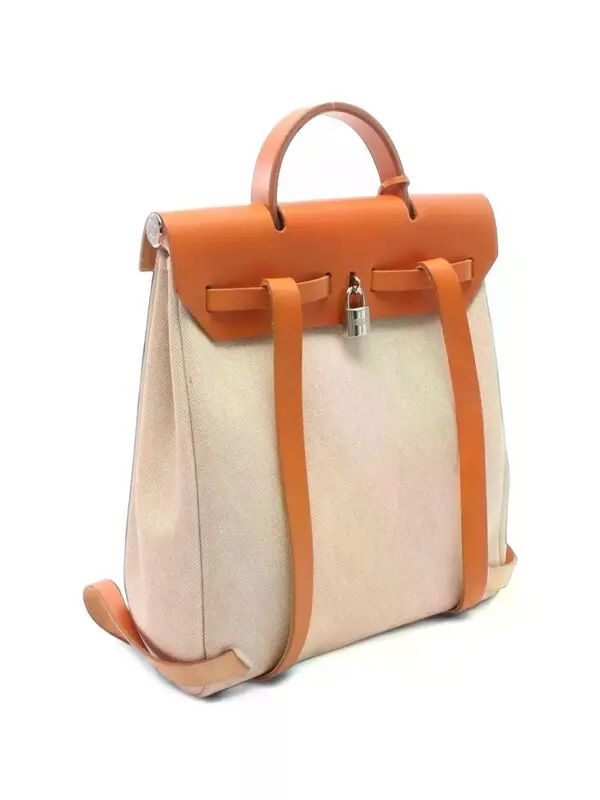 Hermès 1999 Pm Herbag Backpack - Neutrals