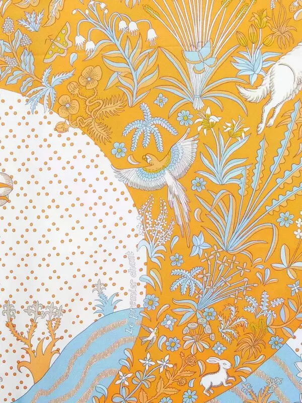 Hermès Le Premier Chant Scarf