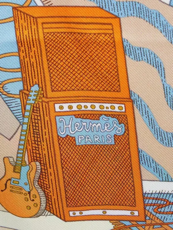 Hermès Le Premier Chant Scarf