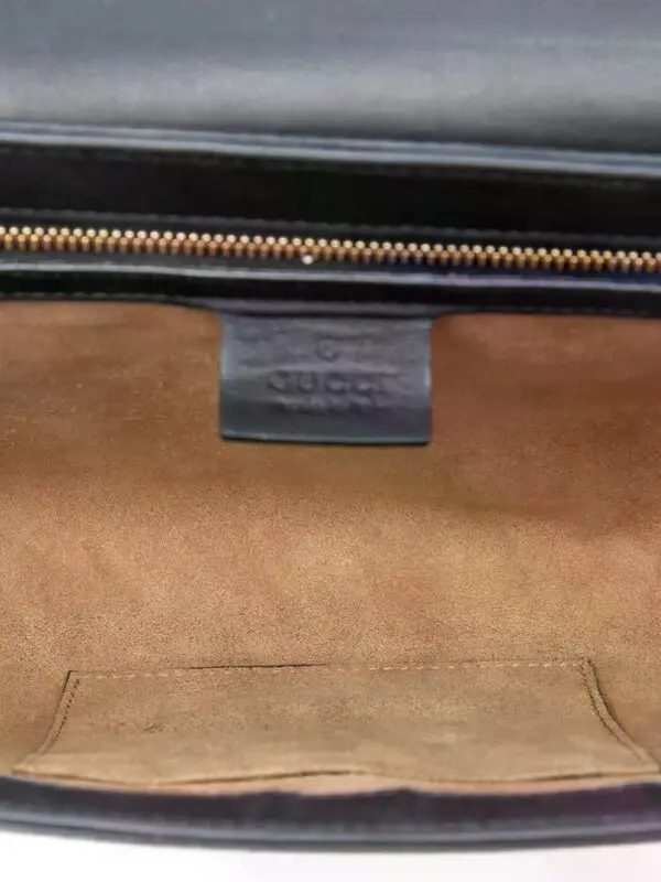 Gucci 2016-2026 Gg Supreme Padlock Clutch Bag