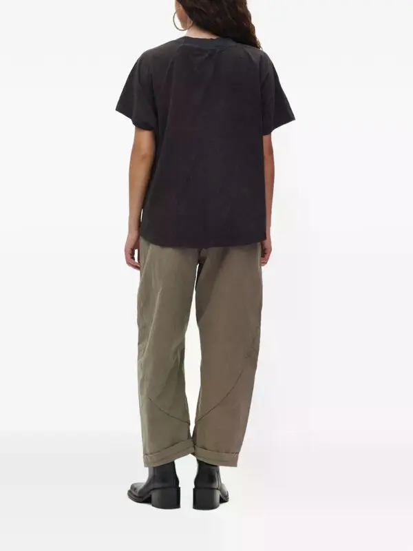 RABENS SALONER October Panelled Wide-leg Trousers