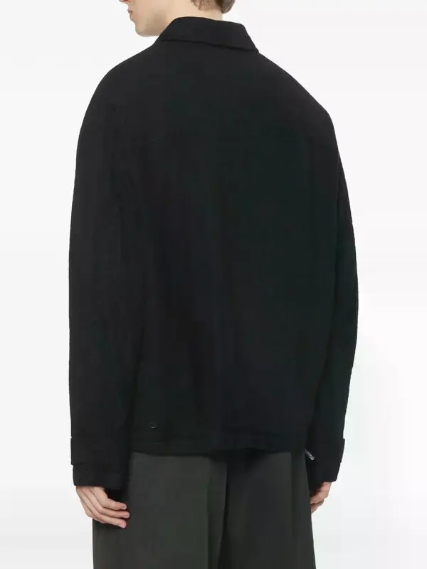 Comme Des Garçons Zip-up Shirt Jacket