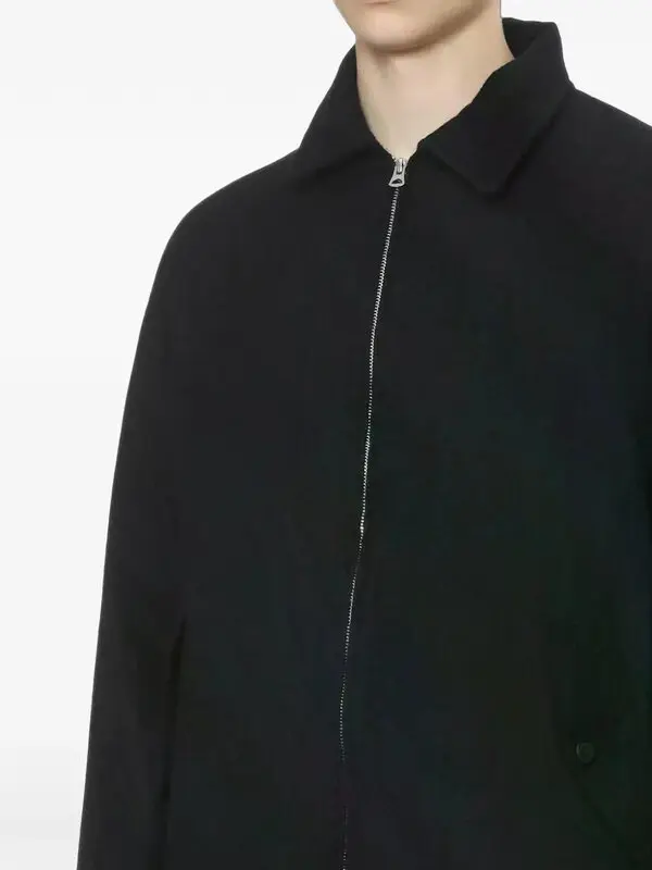 Comme Des Garçons Zip-up Shirt Jacket