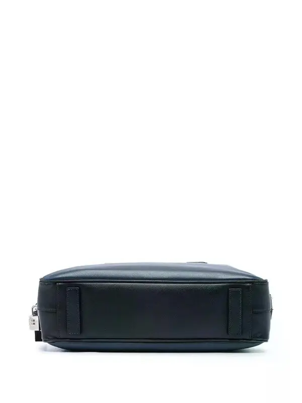 Prada 2013-2026 Bicolor Saffiano Business Bag