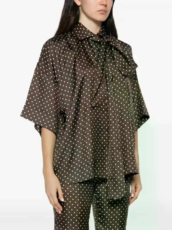 Françoise Polka-dot Shirt