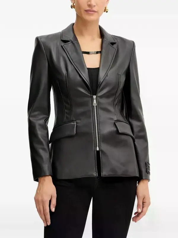Versace Zip-up Flap-pockets Jacket