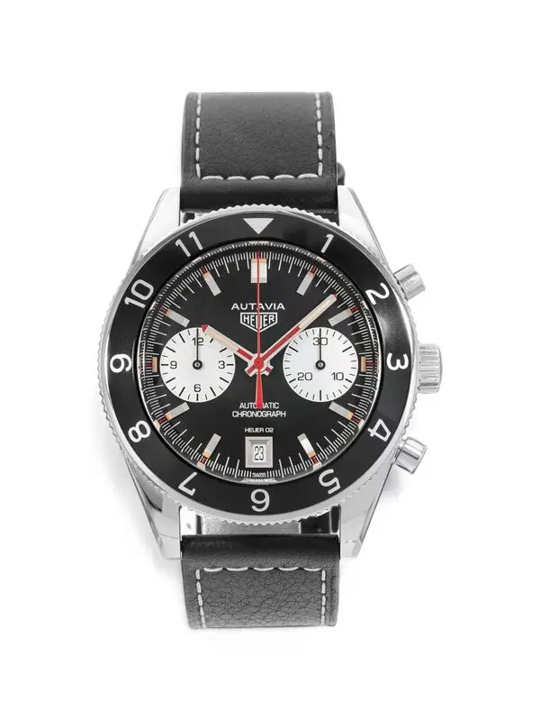 Tag Heuer Autavia 42mm Watch - Black