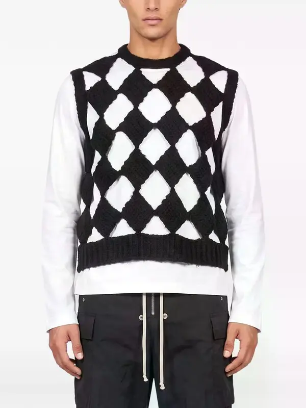 Rick Owens Sarutanya Cut-out Vest