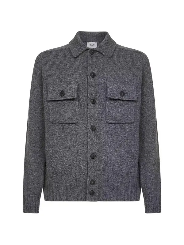 D4.0 Virgin-wool Knit Jacket