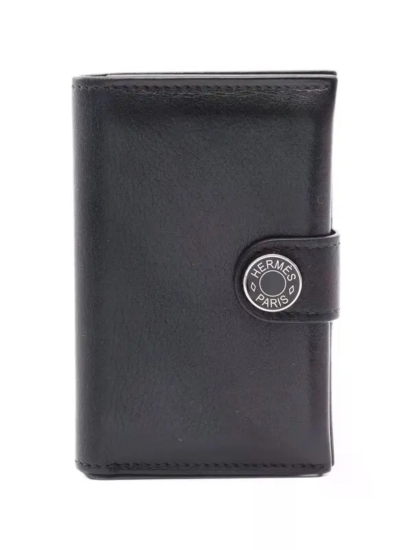 Hermès 2023 R.m.s Leather Card Case - Black