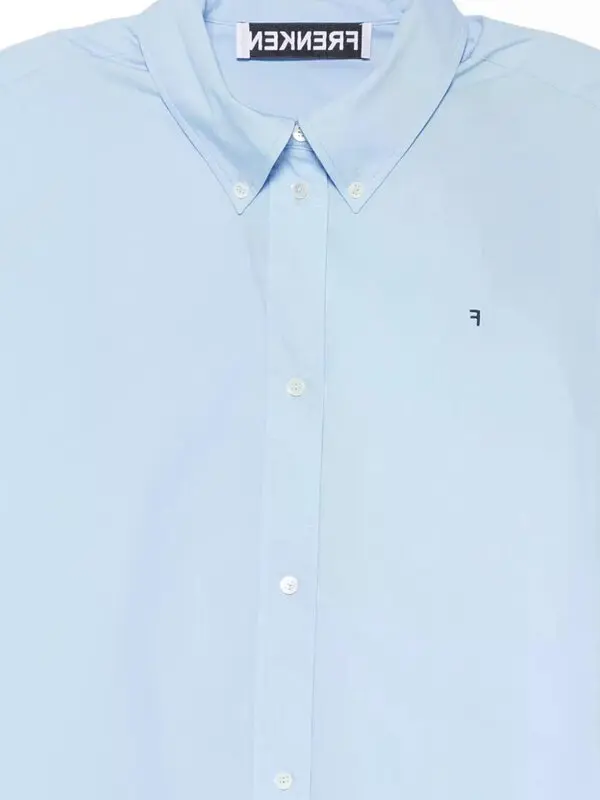 FRENKEN Logo-embroidered Button-down Shirt