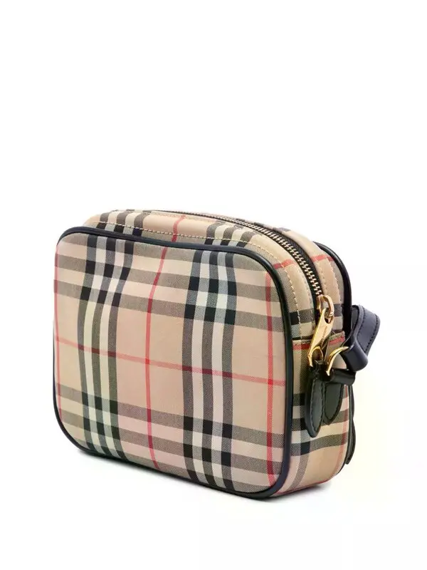 Burberry 2023-2026 House Check Canvas Camera Bag Crossbody Bag