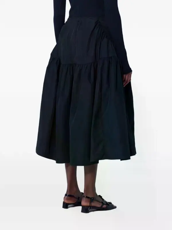 Cecilie Bahnsen Cbfilly Gathered Midi Skirt