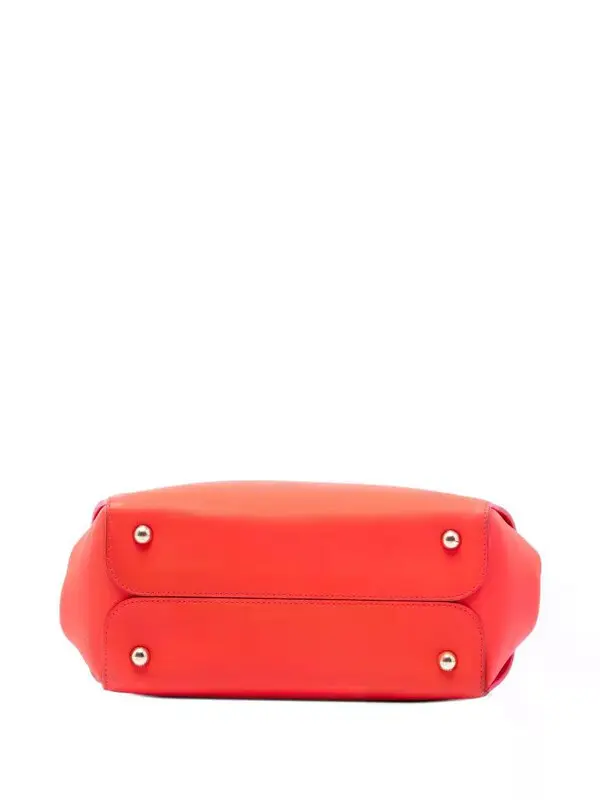 Dior 2013 Small Smooth Calfskin Diorbar Tote Bag - Red