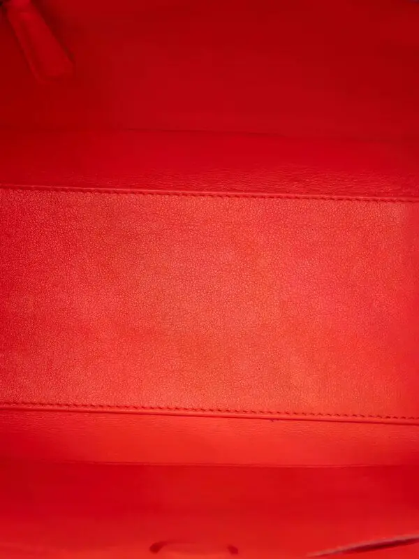 Dior 2013 Small Smooth Calfskin Diorbar Tote Bag - Red