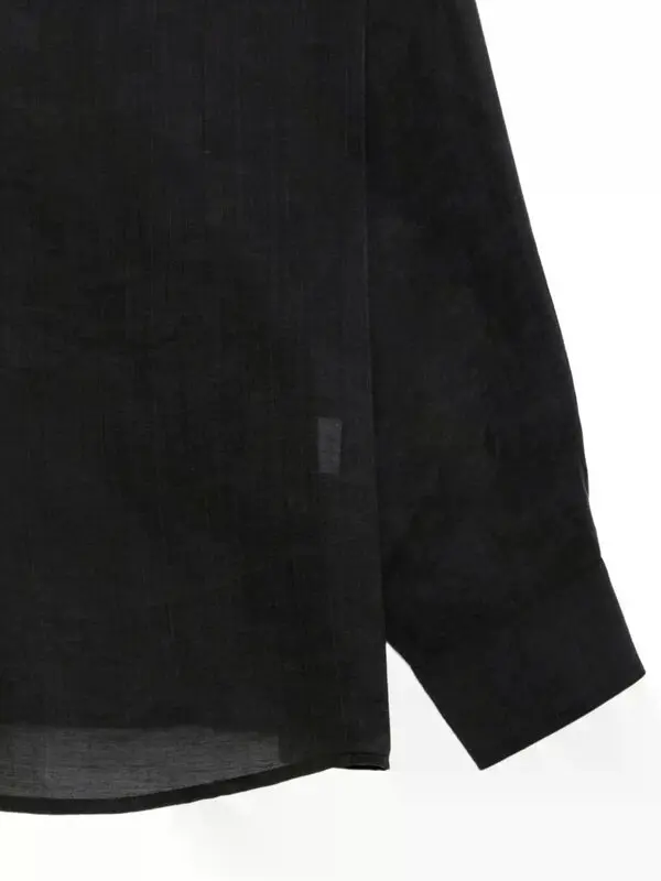 RAME Sheer Long-sleeve Shirt