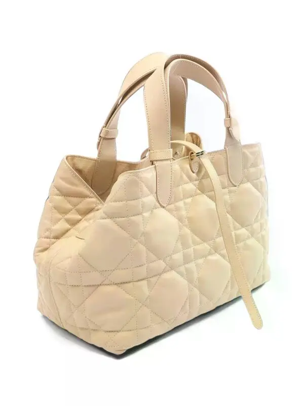 Dior 2010s Toujours Macro Cannage Tote Bag