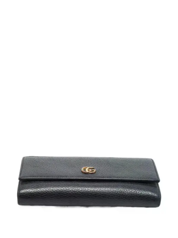 Gucci Gg Marmont Continental Wallet - Black
