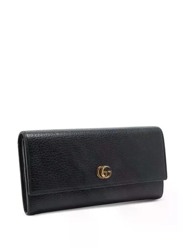 Gucci Gg Marmont Continental Wallet - Black