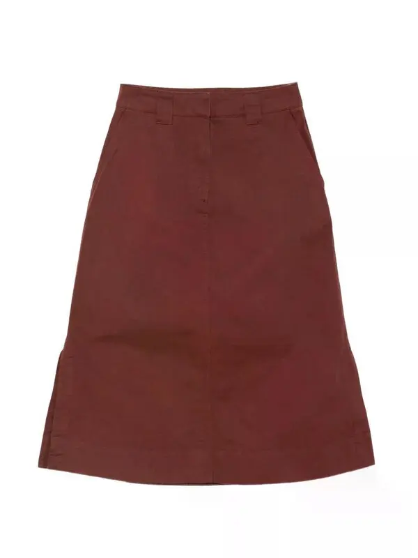 MARGARET HOWELL A-line Midi Skirt