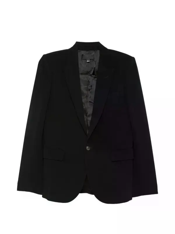 NILI LOTAN Single-breasted Notched-lapels Jacket - Black
