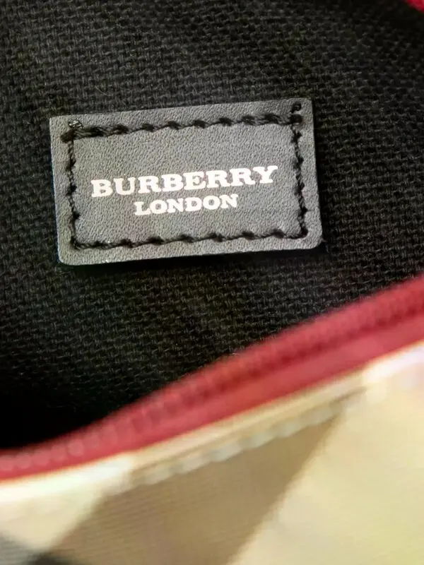 Burberry 2000-2017 Nova Check Canvas Pouch