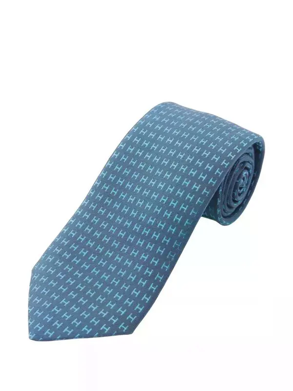 Hermès H Pattern Tie