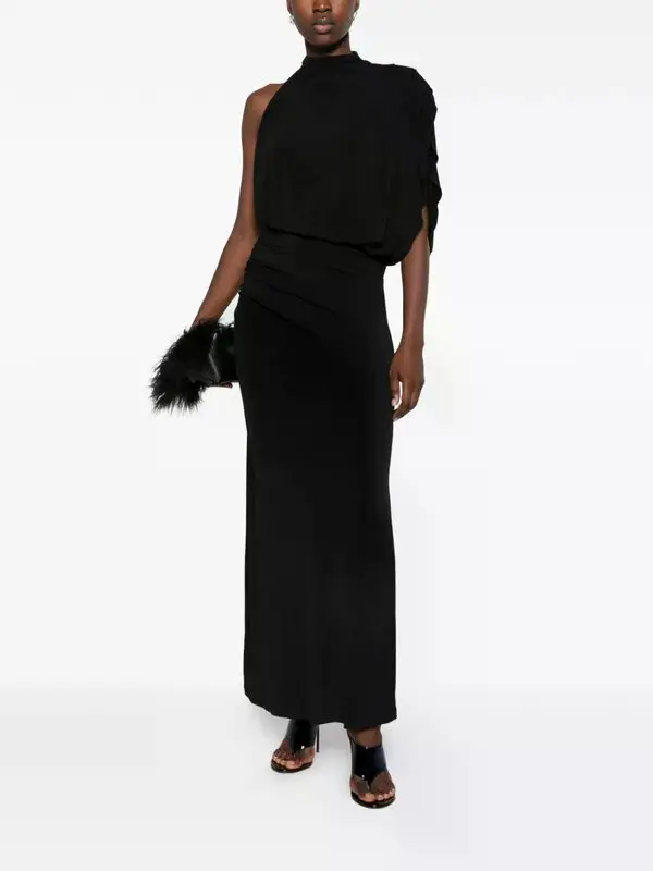 RAME One-shoulder Draped Dress