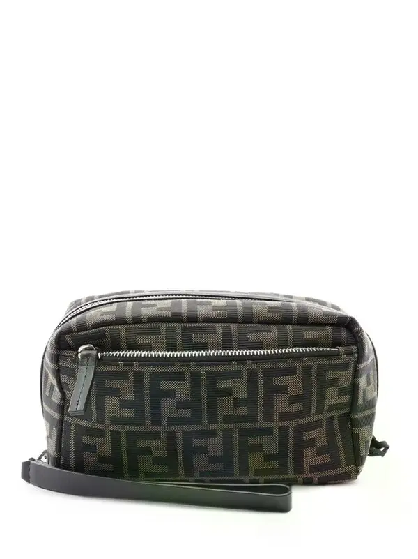 Fendi 2020s Zucca-pattern Clutch Bag