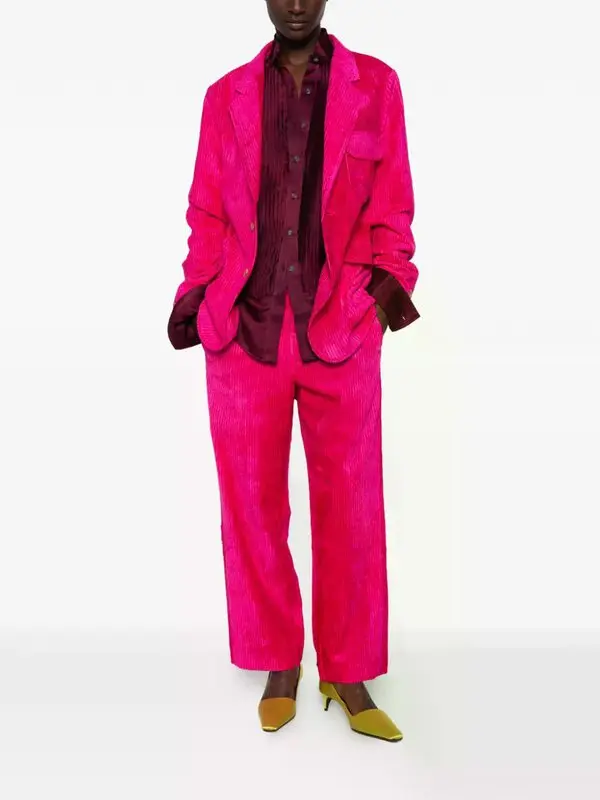 SANDERLAK Corduroy Cropped Trousers