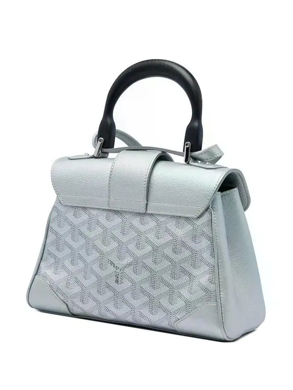 Goyard 2020 Mini Goyardine Precious Metals Saigon Souple Satchel
