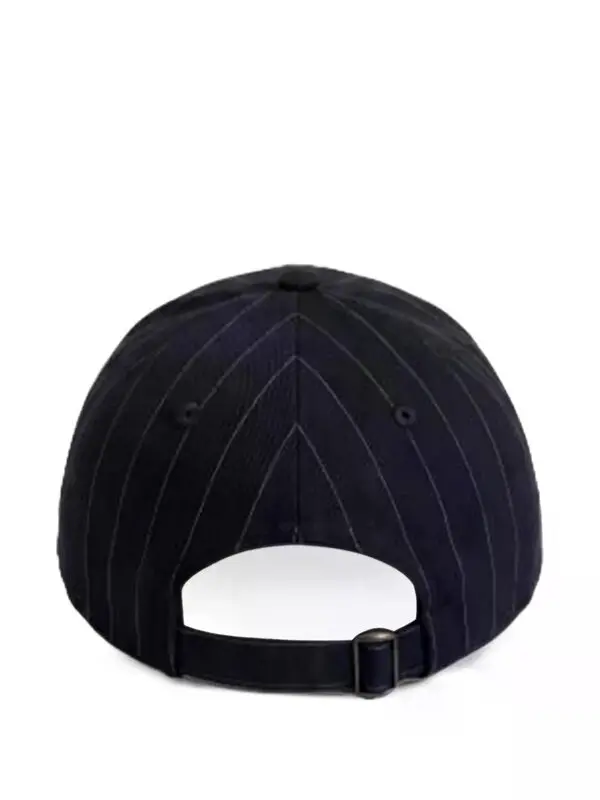 THE FRANKIE SHOP Frankie Baseball Cap /white Pinstripe
