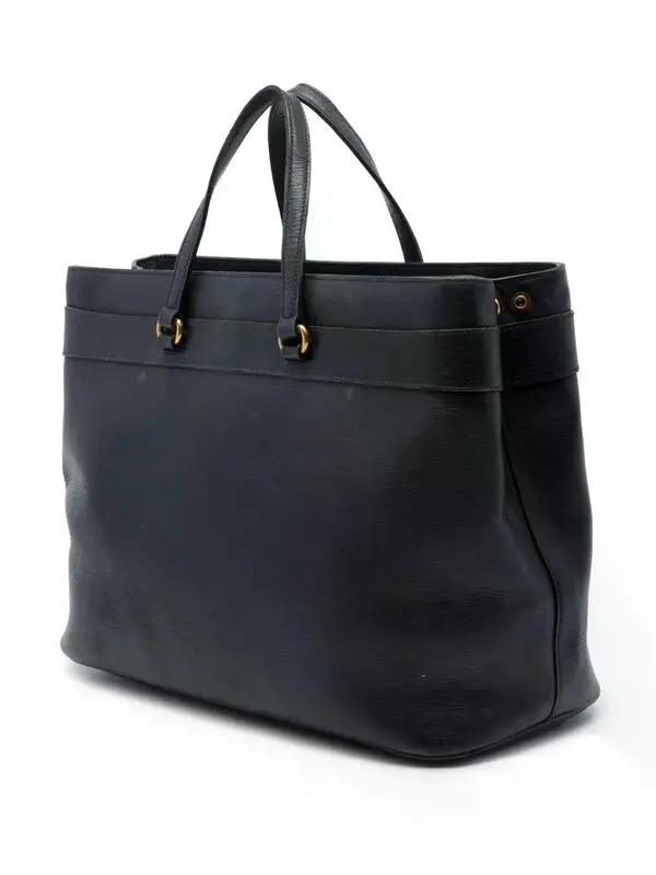 Gucci 2000-2015 Calfskin Bright Bit Tote Satchel
