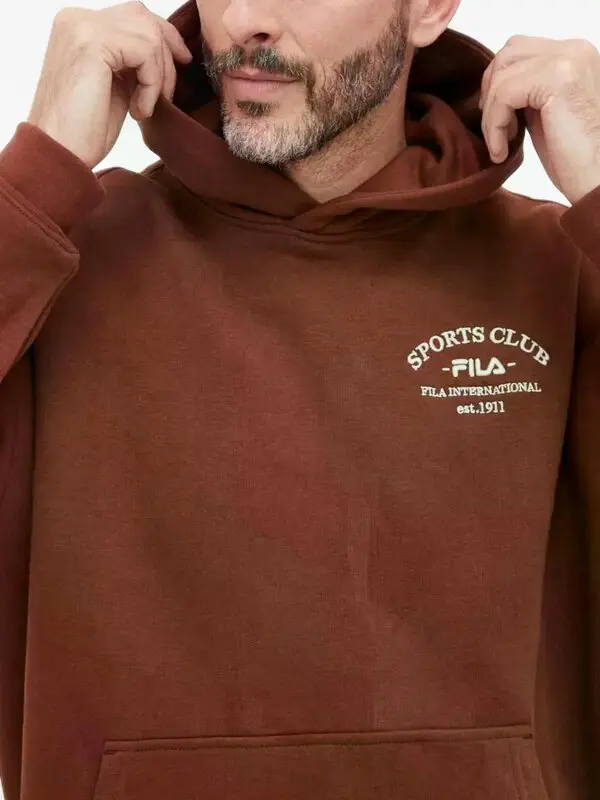 FILA Logo-embroidered Hoodie