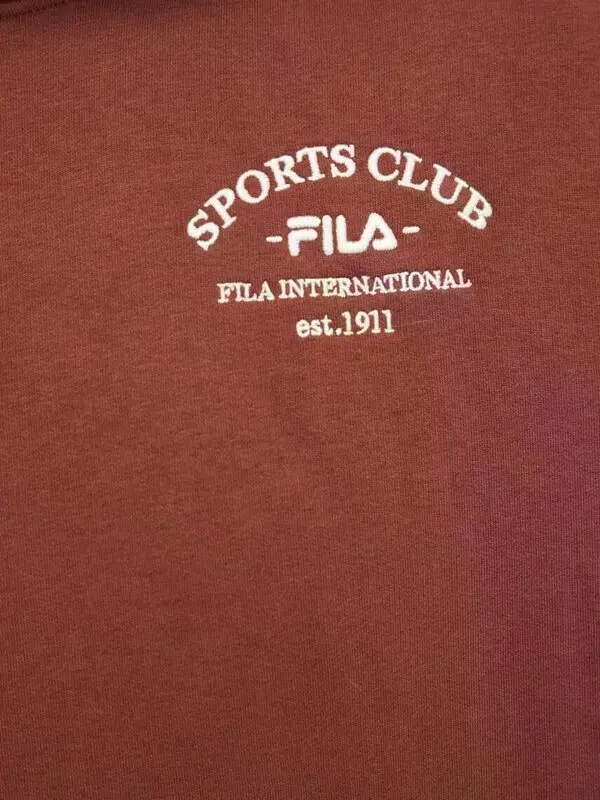 FILA Logo-embroidered Hoodie