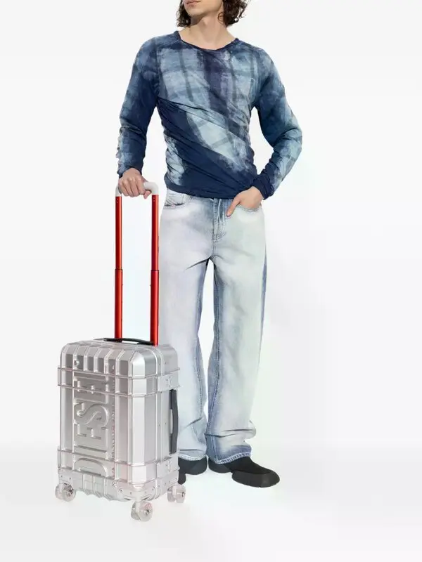 DIESEL® Embossed-logo Suitcase