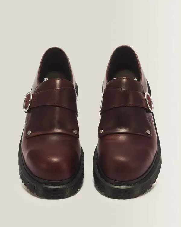 Dr. Martens 1461 Bex Guard Leather Monk Strap Shoes