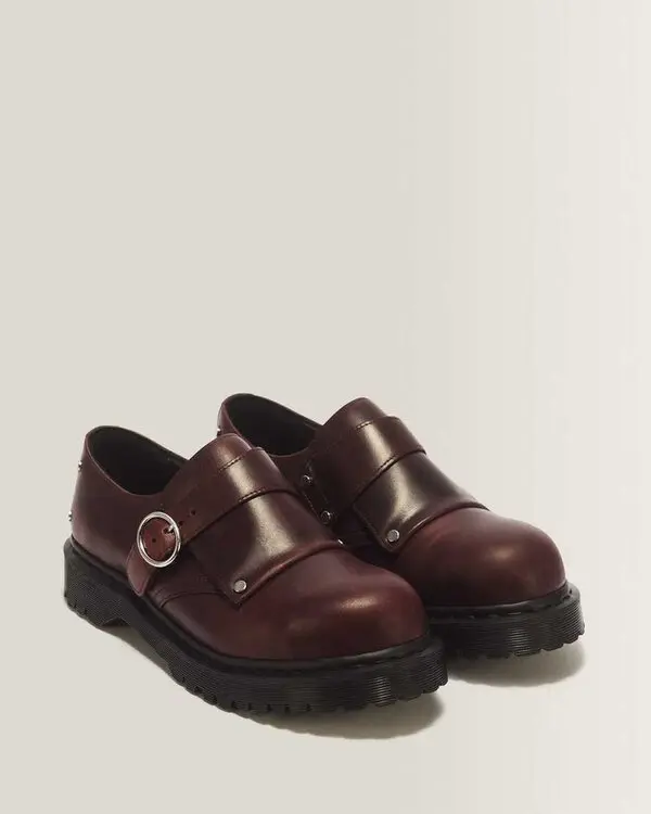 Dr. Martens 1461 Bex Guard Leather Monk Strap Shoes