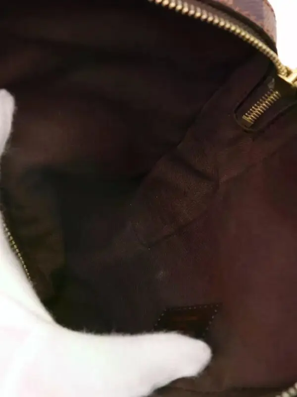LOUIS VUITTON 2008 Damier Ebene Geronimos Crossbody Bag