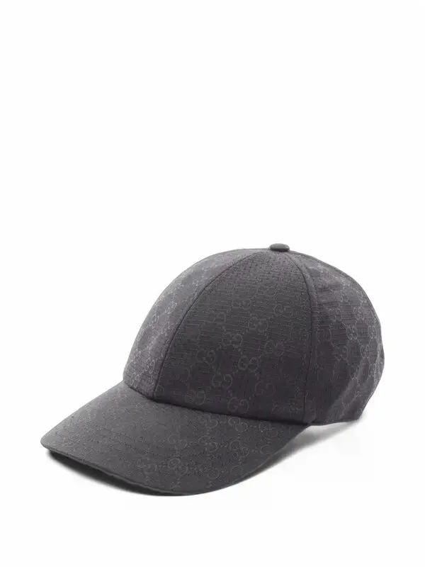 Gucci 2020s Gg Ripstop Baseball Cap - Black