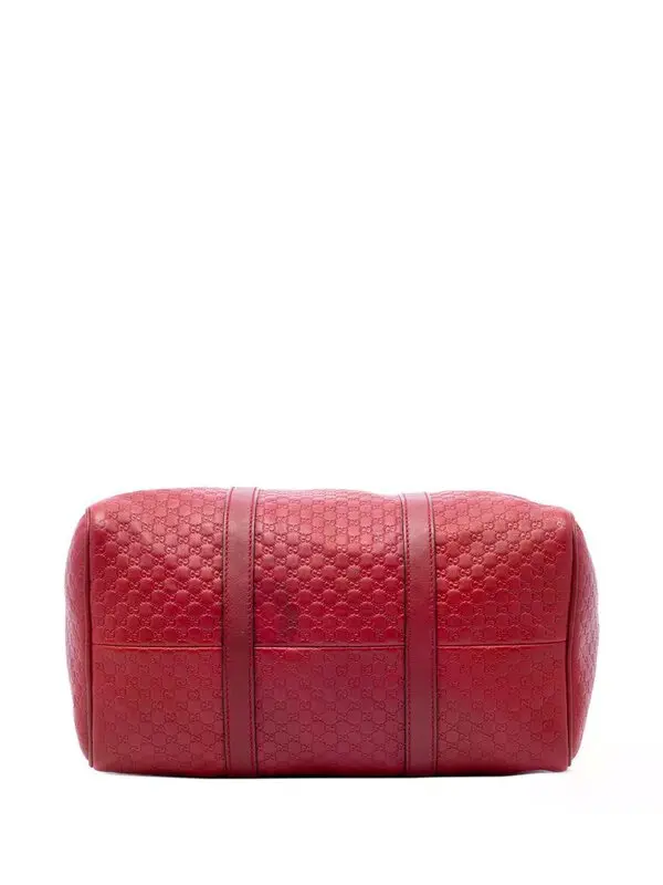 Gucci 2016-2026 Medium Microguccissima Boston Bag Satchel